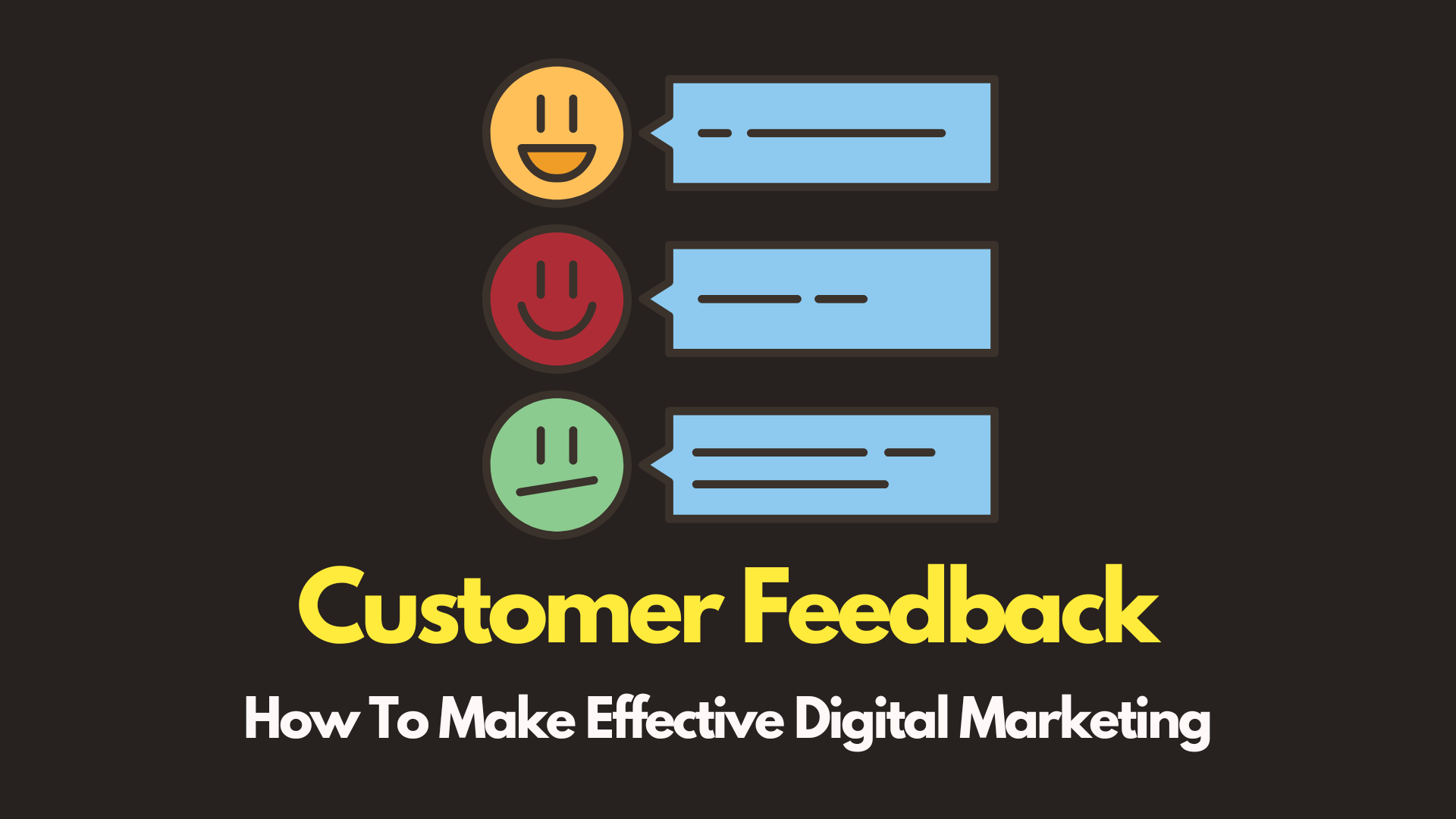 How to Use Customer Feedback to Drive Digital Marketing Strategy • Gufito